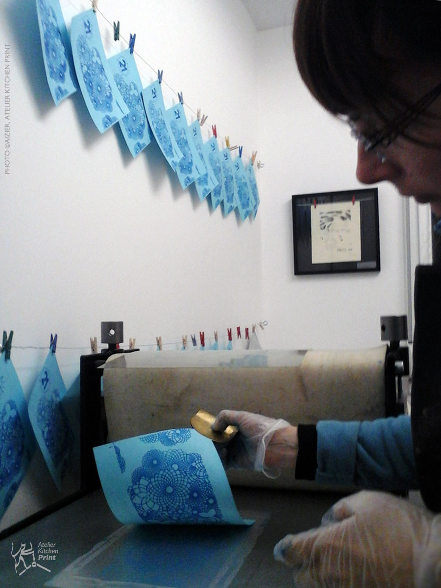 'Low' and 'high' en Kitchen Lithographie ! - Atelier Kitchen Print